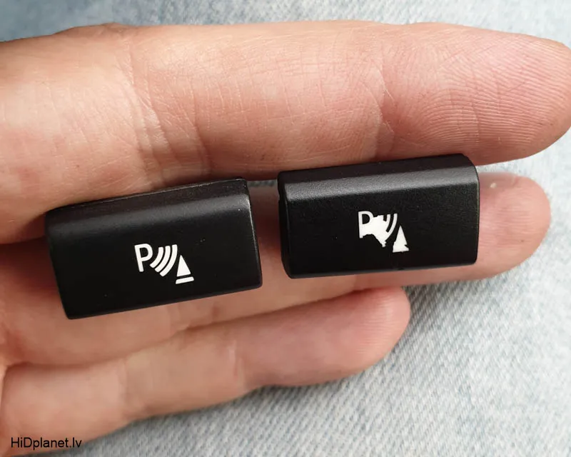 BMW X5/X6 E70/E71 новая кнопка парктроника (PDC)